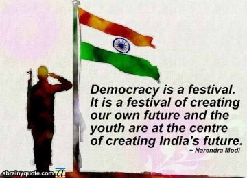 Narendra Modi Quotes on Creating India's Future - abrainyquote